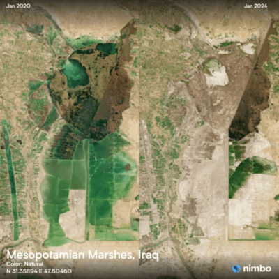 Satellite maps online: Nimbo VS Google Earth